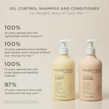 Hairitage Oil Control Clarifying Shampoo with Aloe Vera for Oily Hair ...
