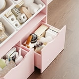 Homfa Kids Bookcase with 6 Storage Bins, Multi-Purpose Toy Organizers ...