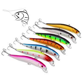 Daiwa Salt Pro Minnow DSPM13F41 Translucent Glow Back Floating Lure ...