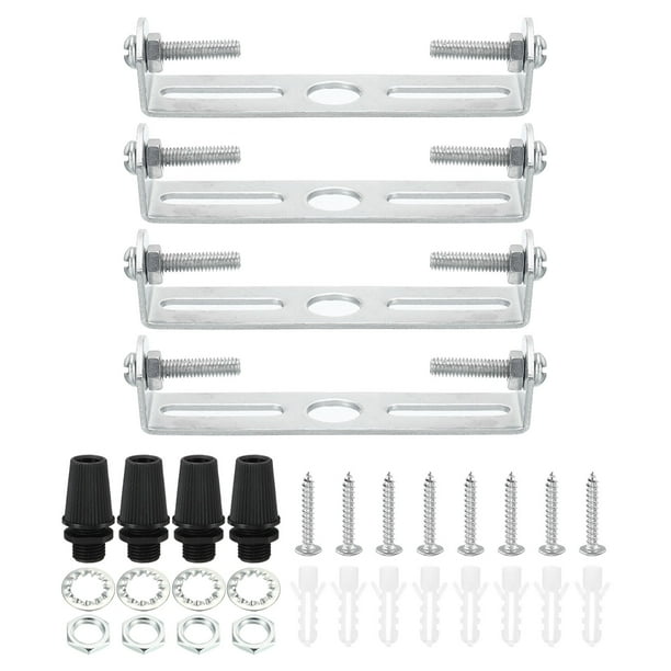 Uxcell 75mm Ceiling Light Plate Kit Light Fixture Mounting Bracket ...