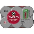 V8 +Energy Healthy Energy Drink, Strawberry Banana Juice, Natural ...