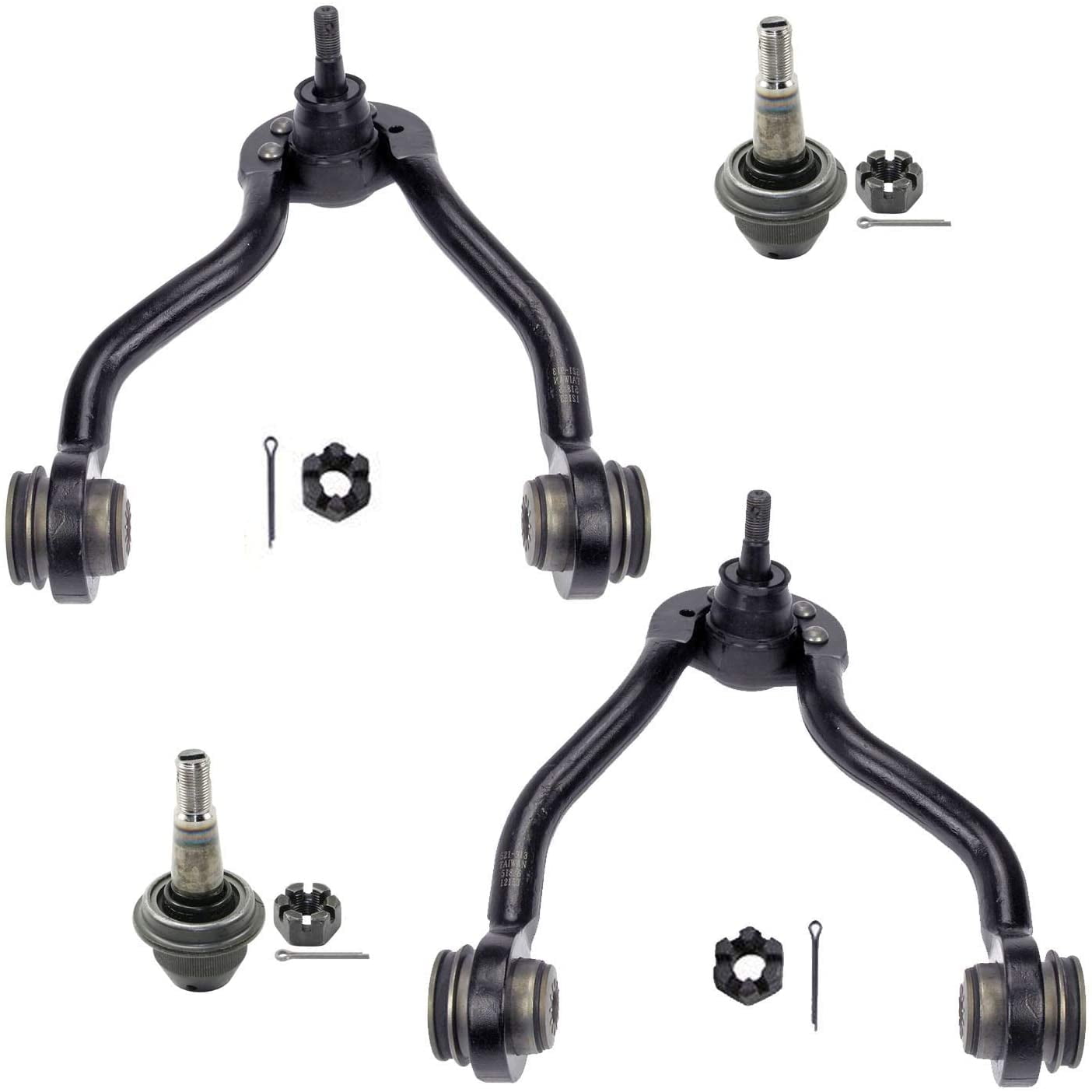 Detroit Axle - Front Upper Control Arms Lower Ball Joints Replacement ...