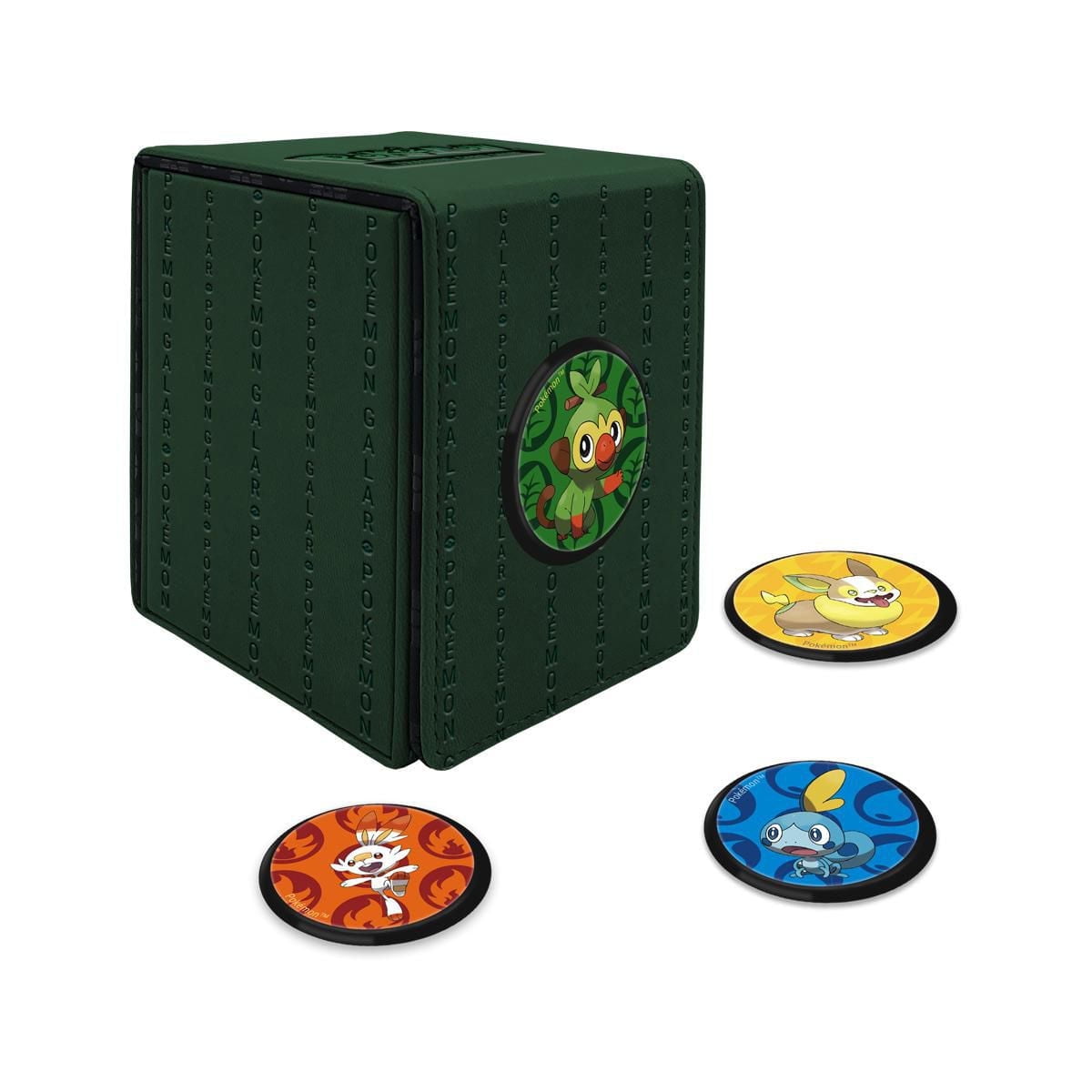 Click here for Ultra Pro Galar Alcove Click Deck Box For Pokemon prices