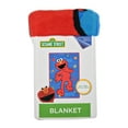 Sesame Street Elmo 62" x 90" Plush Microfiber Blanket, 1 Each - Walmart.com
