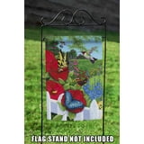 Toland Home Garden Garden Frenzy Butterfly Flower Flag Double Sided ...