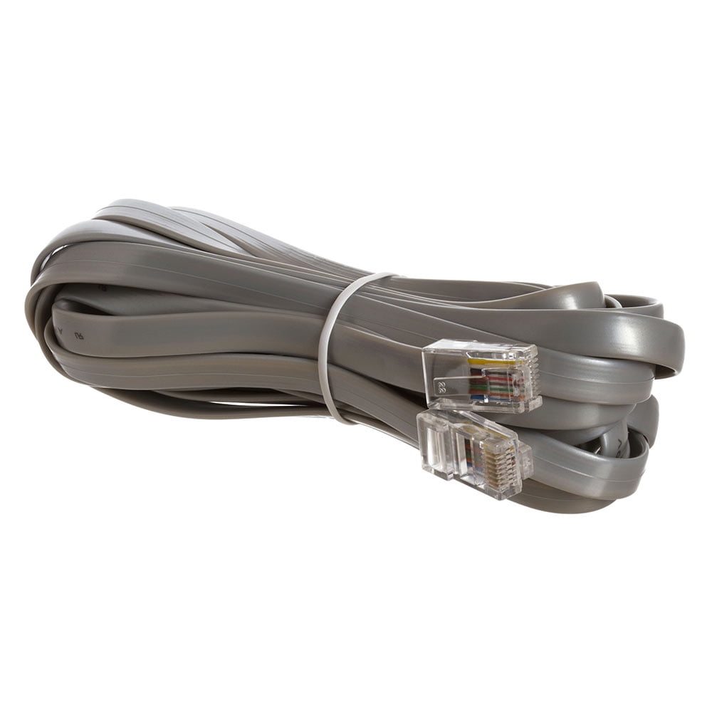 Cmple - Data Modular RJ45 8 Conductor Phone Wire, Telephone Extension ...