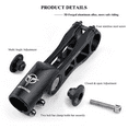 GEWAGE Bike Stem - 130 Degree Adjustable Bicycle Stem- 75mm 90mm 130mm ...