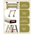 4 Step Ladder, Ladders for Home, Anti-Slip Pedals, Aluminum Step Stool ...