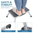 Kingrack Foldable & Portable One-Step Stool, Safe Household Step Ladder ...