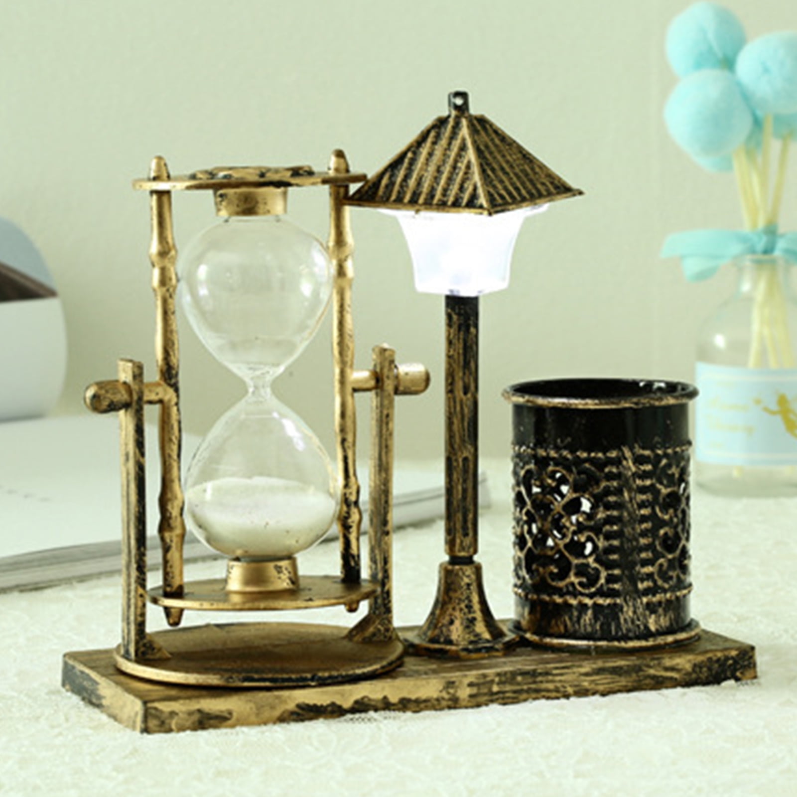 Antique Hourglass Sand Timers