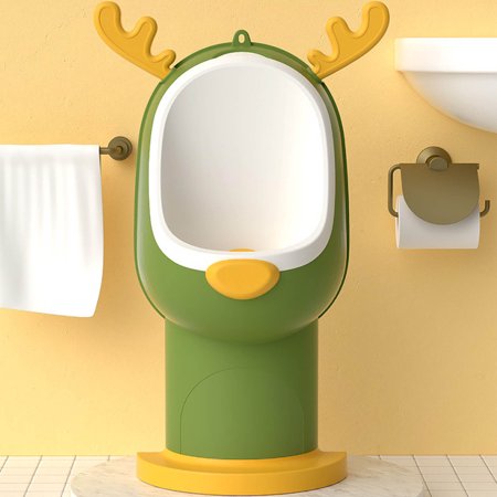 Adjustable Cartoon Potty Training Urinal With 6.6ft Hose, Cute Shape ...