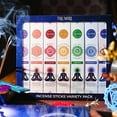 Trumiri Chakra Incense Sticks, 140 Sticks, 7 Chakra Set with Holder ...