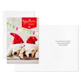 Image Arts Puppies and Holiday Wishes French-Language Boxed Christmas ...