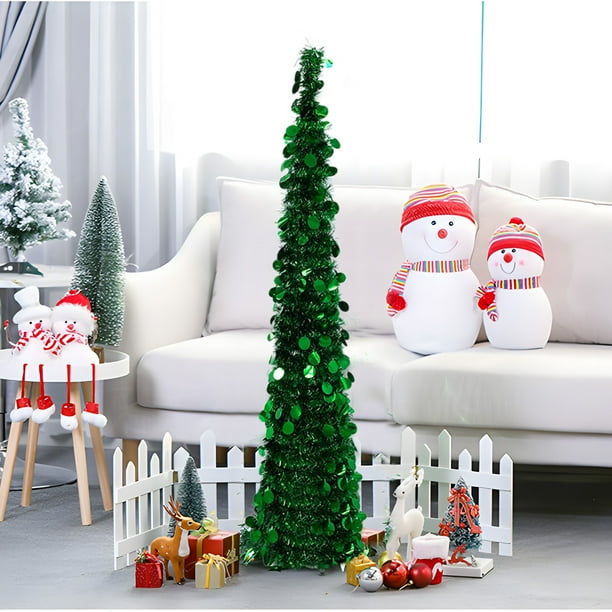 Black and Friday Deals kkbbma 59 Inch Collapsible Artificial Christmas ...