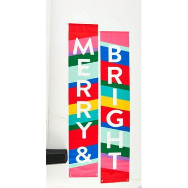 12ft Bold Polka Dot and Chevron Paper Flag Banner - Walmart.com