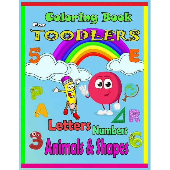 Animal Alphabet Adventure: Coloring Fun and Alphabet Learning: Teaching ...
