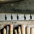 Gong 40 Pcs Plastic Pegboard Hooks Garage Pegboard Hooks Wall Pegboard