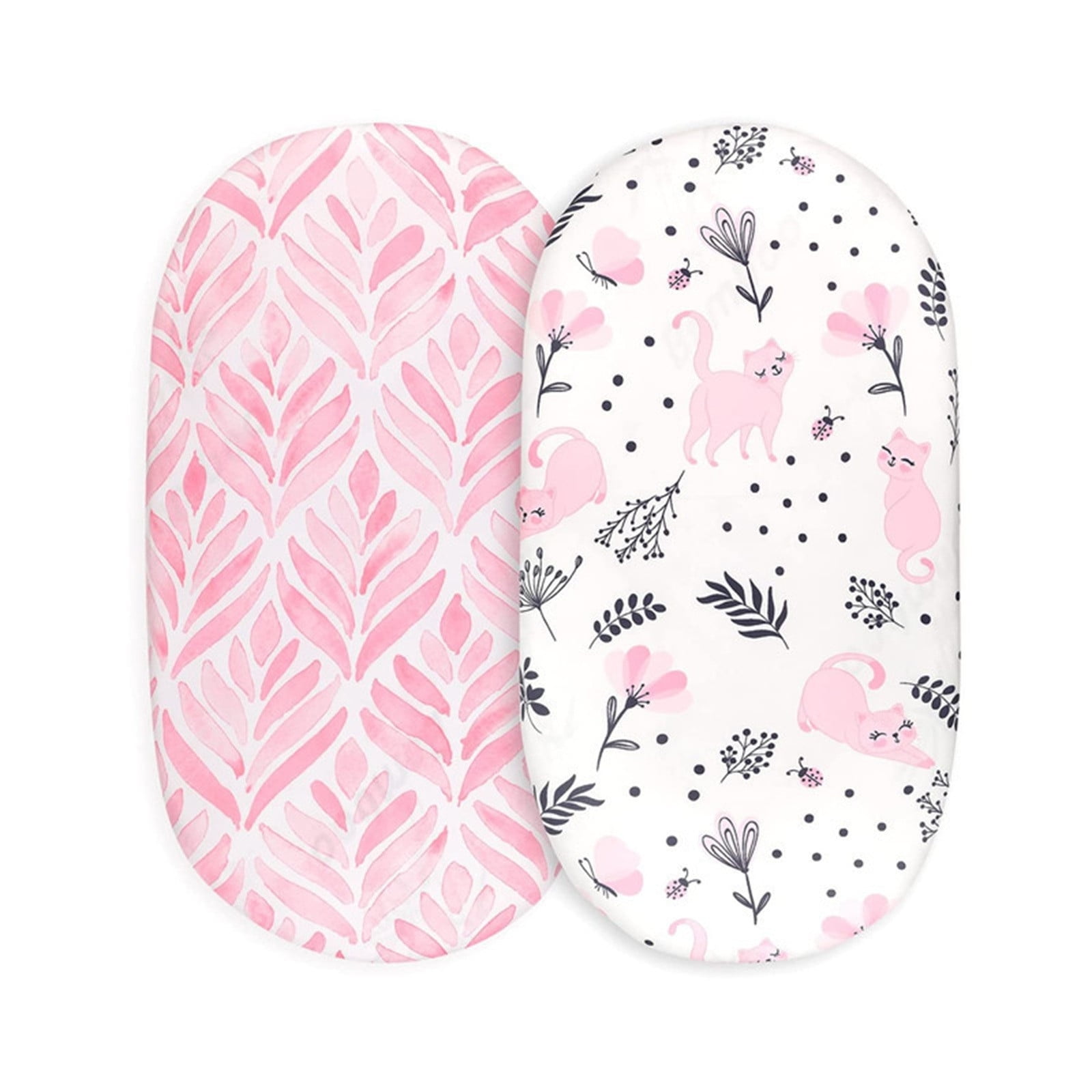 nsendm Baby Mose Basket Sheet Bassinet Sheet Cradle Sheet Adapts To ...