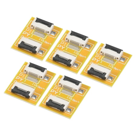 Uxcell FFC FPC Extension Board PCB Extend Connector 8 Pin 0.5mm Pitch Single Side 5 Pack ...