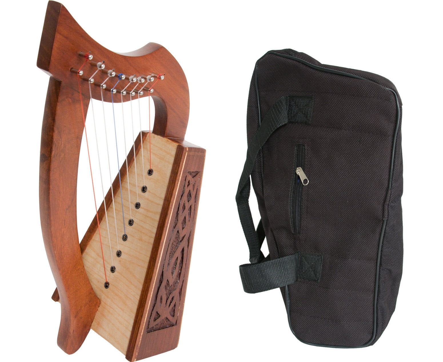 Lily Harp Package Includes: Roosebeck Lily Harp 8-string - Knotwork ...