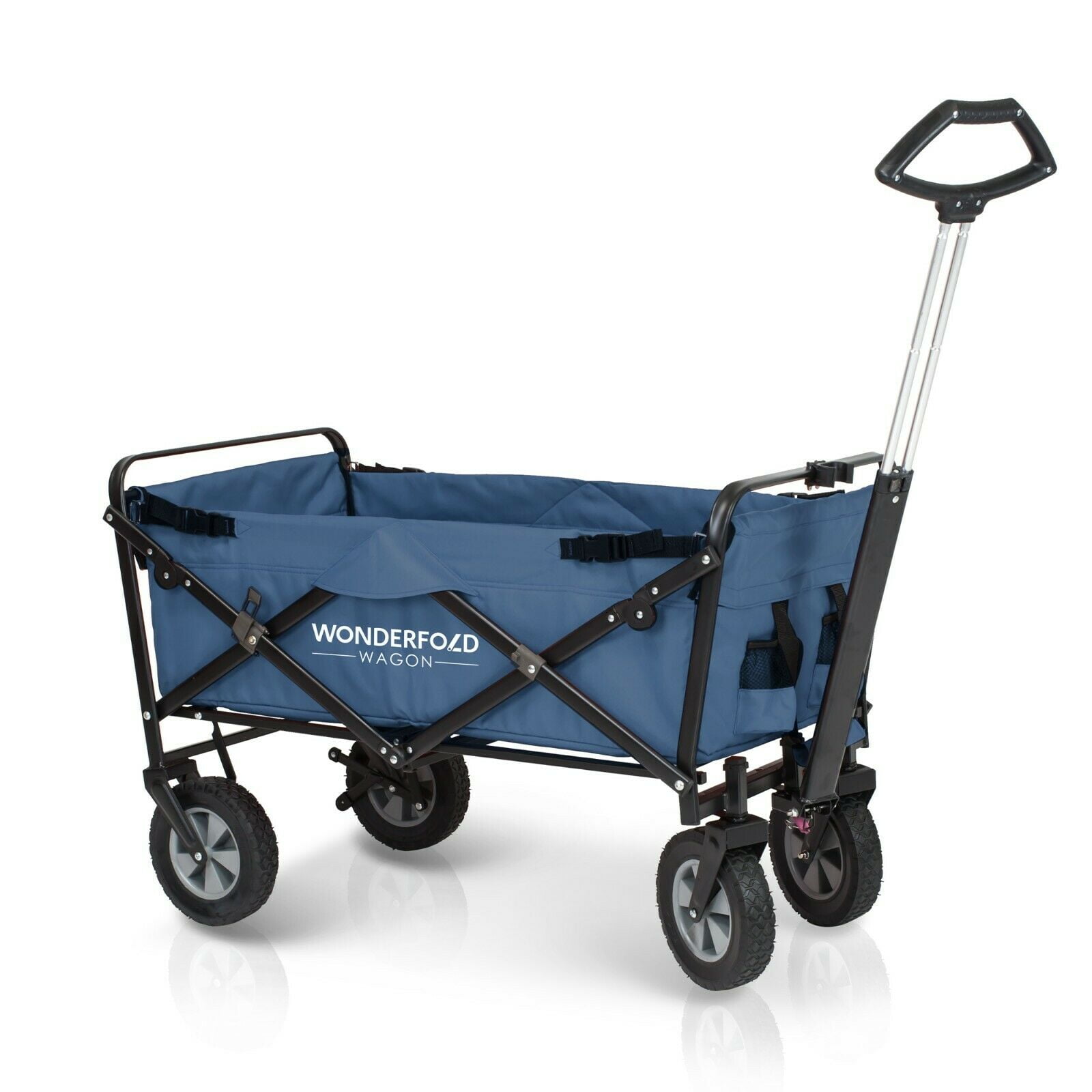 WonderFold Portable Utility Collapsible Folding Wagon with Active ...