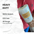AIT, Mini Handheld Stretch Wrap 5” Plastic Wrap for Moving, Shrink Wrap ...