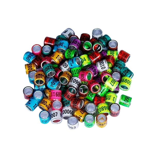 GROWTH TANK 100 Aluminium Pigeon Leg s Dove 2024 Identify Bands ...