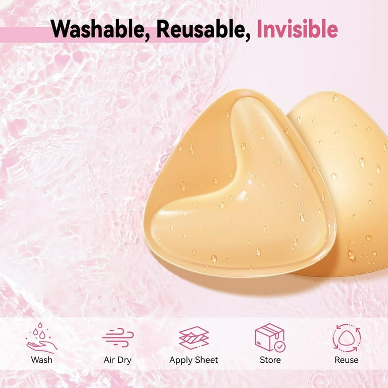 Sticky Bra Pads LIUJUAN Double-Sided Inserts, Ultra Instant Lift Sticky ...