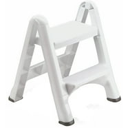 Rubbermaid Plastic Step Stool, In-Mold Tread, 1-Step, Gray - Walmart.com