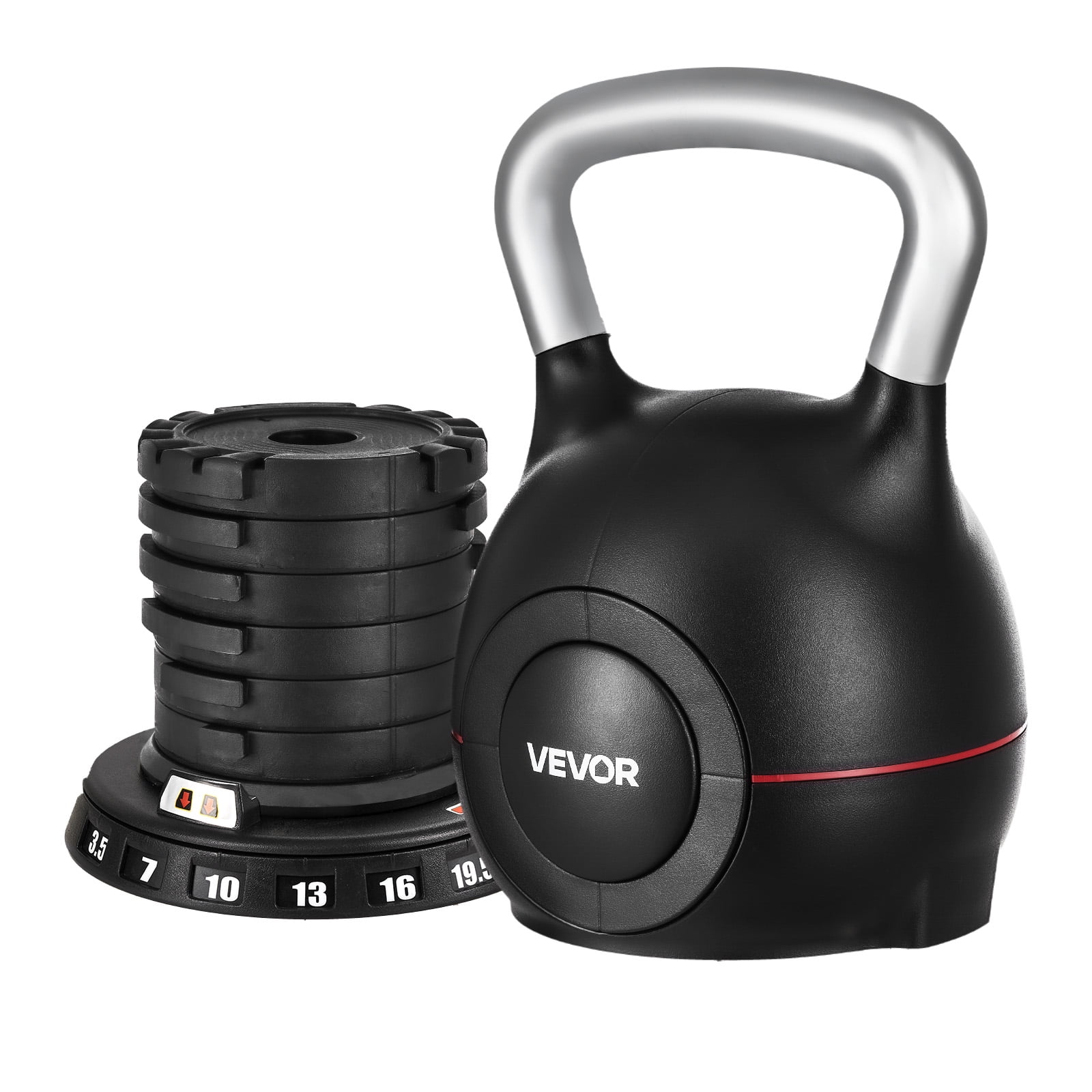 Click here for Vevor Adjustable Kettlebell With 7 Weight Levels 3... prices