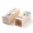 1Set Wooden Candle Holder Display Decorations Rectangle with Word ...