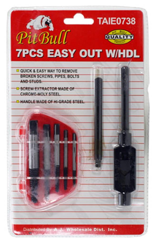 "TarrKenn 7-pc Easy Out w/ Handle" - Walmart.com