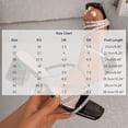 hoksml Women Multi Rhinestone Strap Block Heel Square Toe Slide Sandals ...
