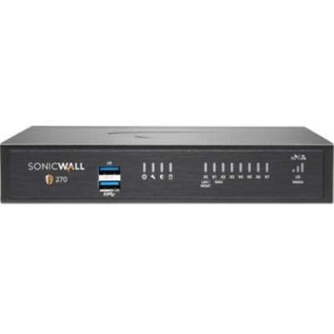 SonicWall TZ270 Firewall Secure Upgrade Plus 3YR Advanced (02-SSC-6845 ...