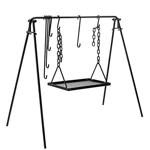 Click here for Bruntmor Grill Swing Campfire Cooking Stand Bbq Gr... prices