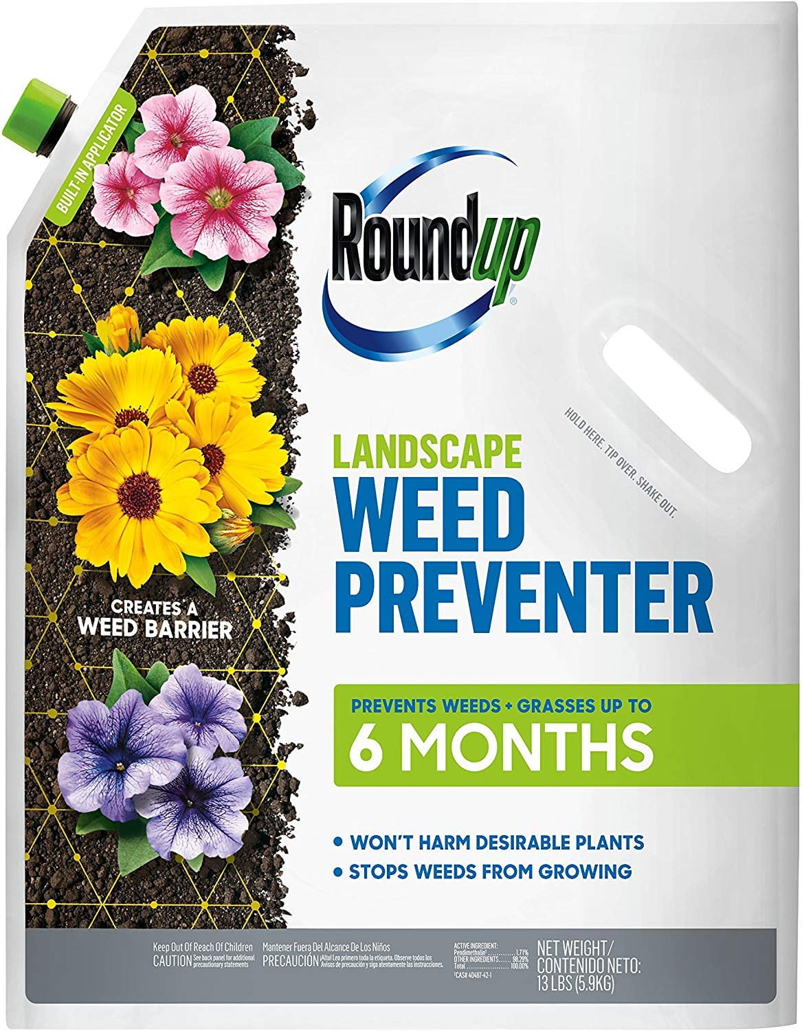 Roundup Landscape Weed Preventer 13 LB - Walmart.com