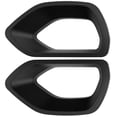 Furulu Right & Left Upper Grille Bezels Insert Fit For Dodge Charger ...