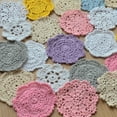 Assorted 24 Hand Crochet Small Petal Doilies Lot for Crafts - Walmart.com