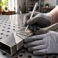 5 Inch Metal Miter Square, Heavy Duty Stainless Steel Speed Square, 22. ...
