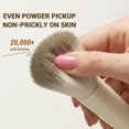 ONLYEOR Soft Bristle Blush Brush, Synthetic Fiber for Powder & Cream ...