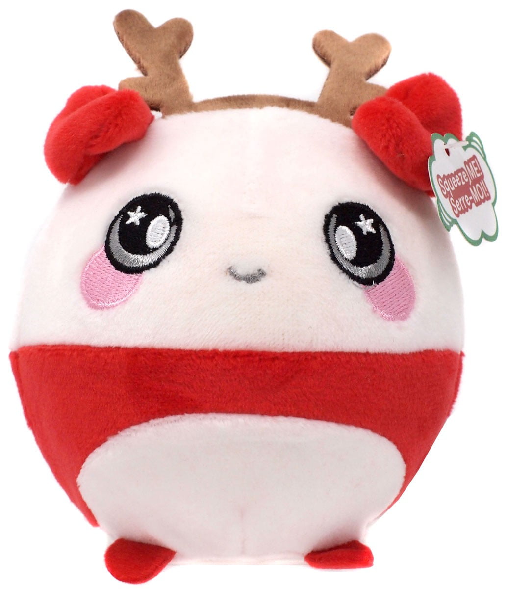 Squeezamals Holiday Series Tess Panda Plush - Walmart.com