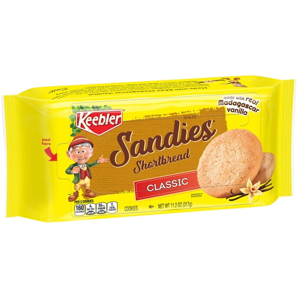 Keebler Sandies Classic Shortbread Cookies 11.2 oz - Walmart.com ...