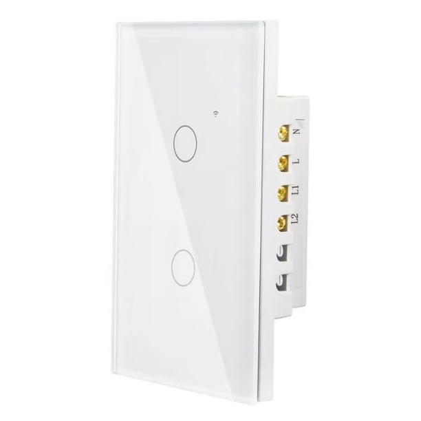 Interruptor Apagador Inteligente Wifi 2 Apagadores Aksi | Bodega ...