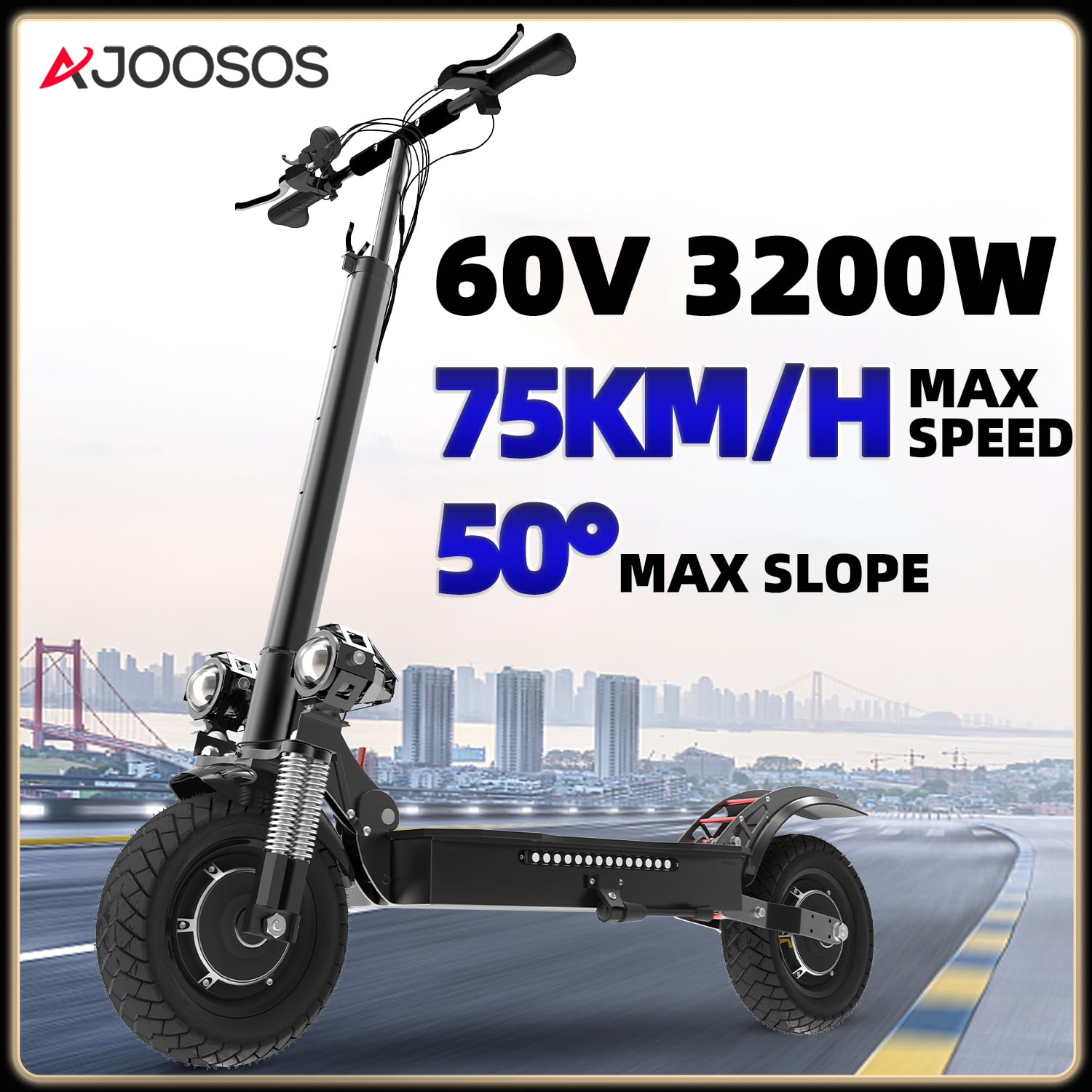 Click here for Ajoosos X700 Electric Scooter For Adults  3200w Du... prices