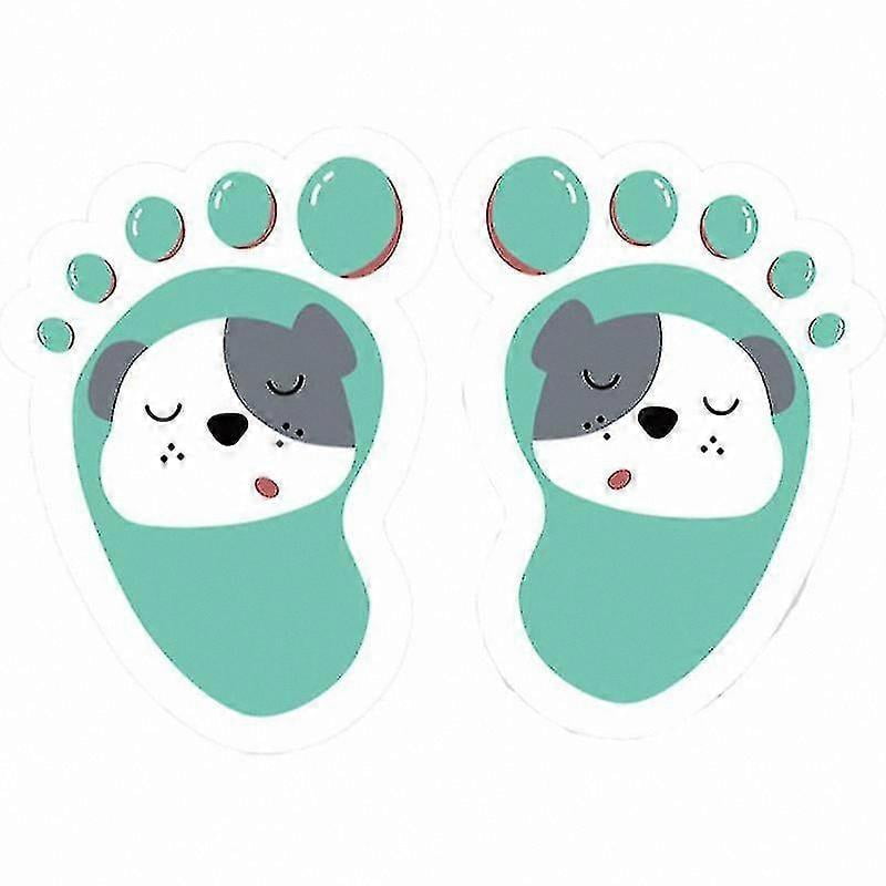 10 Pairs Cute Cartoon Footprint Floor Decals for Kids Room Nursery ...
