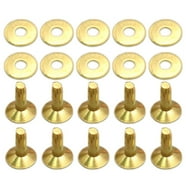 Casewin 100 Sets Stainless Steel Snaps Buttons 9.5mm Open-Ring Cap ...