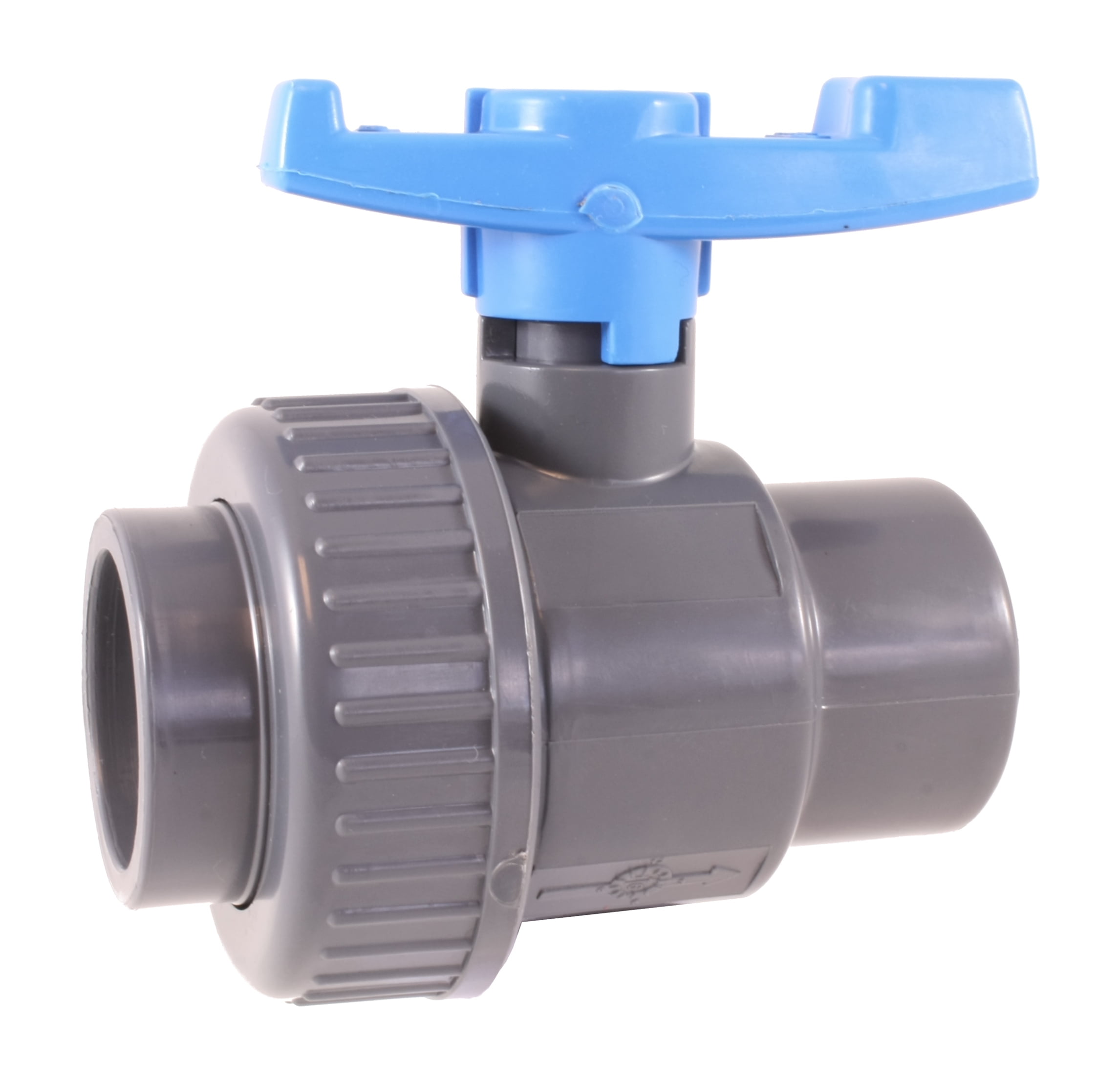 PVC SINGLE UNION BALL VALVE 1" - Socket - Sanipro - Walmart.com