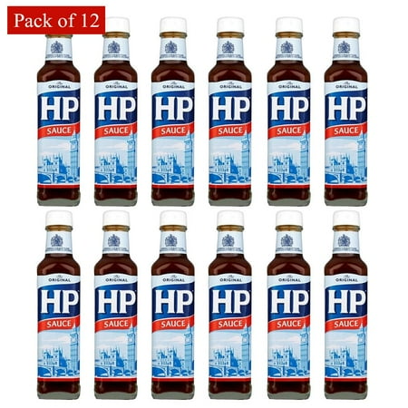 HP Sauce Glass Bottle, 12 Pack (255g each) | Walmart Canada