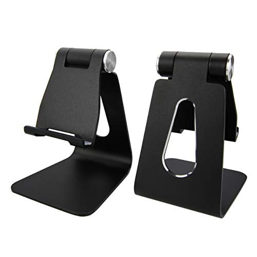 Cell Phone Stand, Adjustable Aluminum Desktop Cellphone Tablet Stand ...