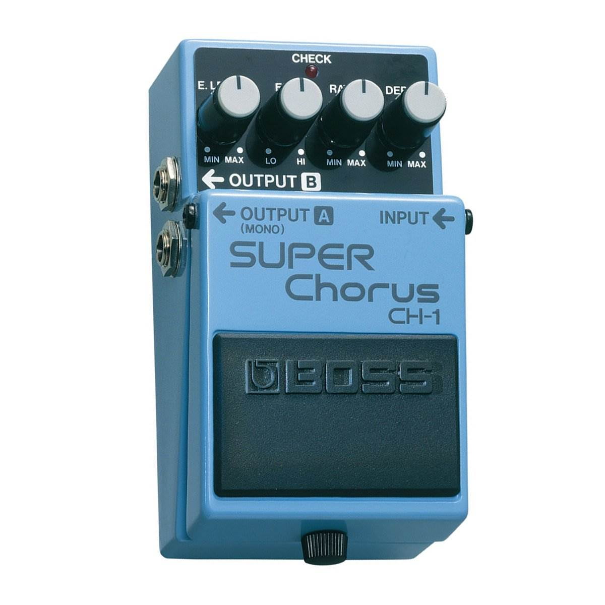 Boss CH-1 Super Chorus Stereo Pedal Effect Accessory for Guitar and ...